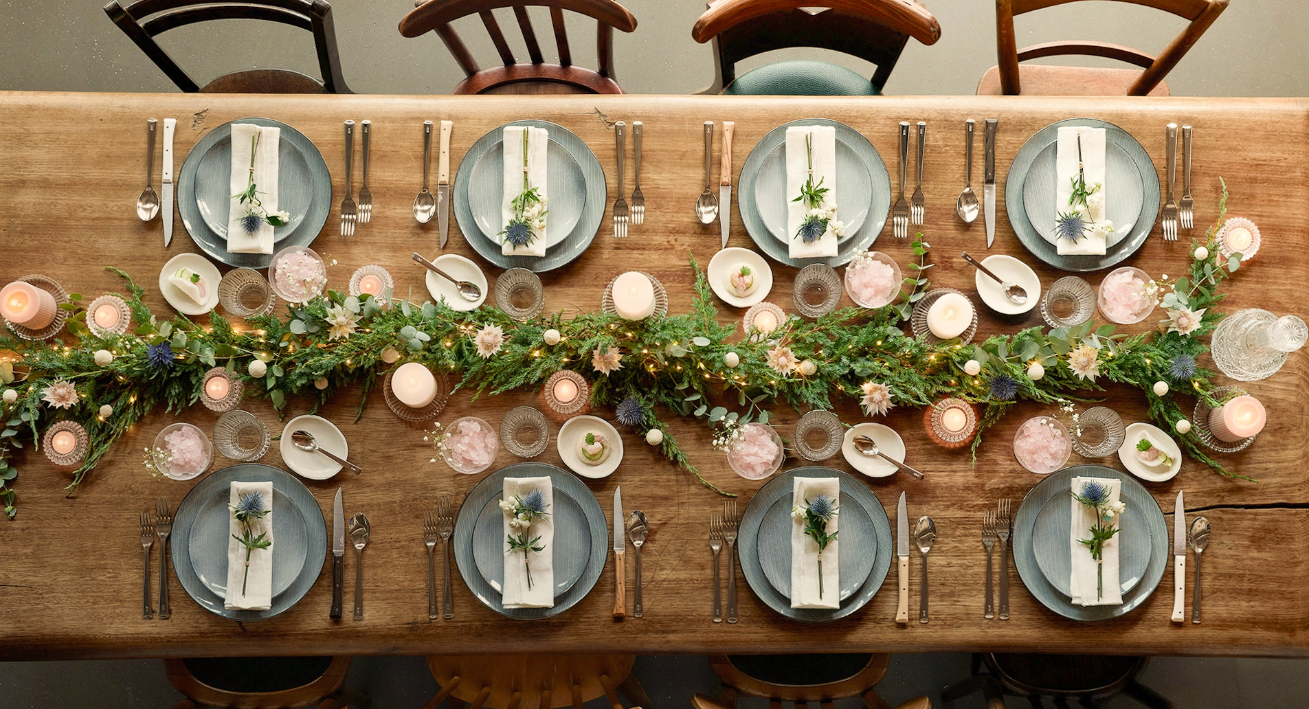 Festive table decorations – Opinel Singapore